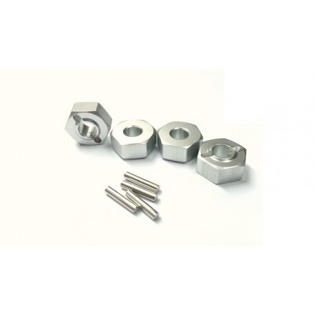 12mm Wheel Hub & Hex Pin set - Rigidrc Shop