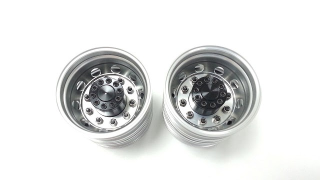 LH Truck Alum. Rear Wheels (pair) - Rigidrc Shop