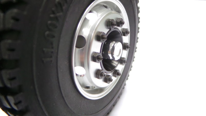Reality M5 Lock Nut Set (2pc) Silver - Rigidrc Shop