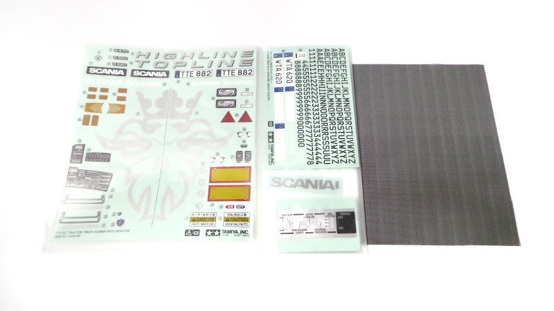 Tamiya Scania Sticker Set - Rigidrc Shop