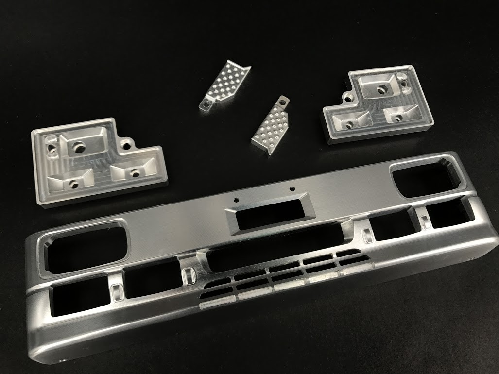 CNC Aluminum Bumper for 1/14 Tamiya Benz 1838/1850L - Rigidrc Shop