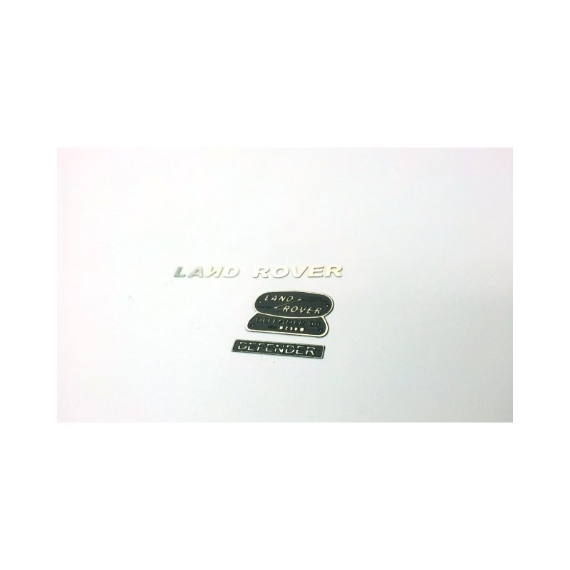 Detailed Metal Logo for Land Rover D90 - Rigidrc Shop
