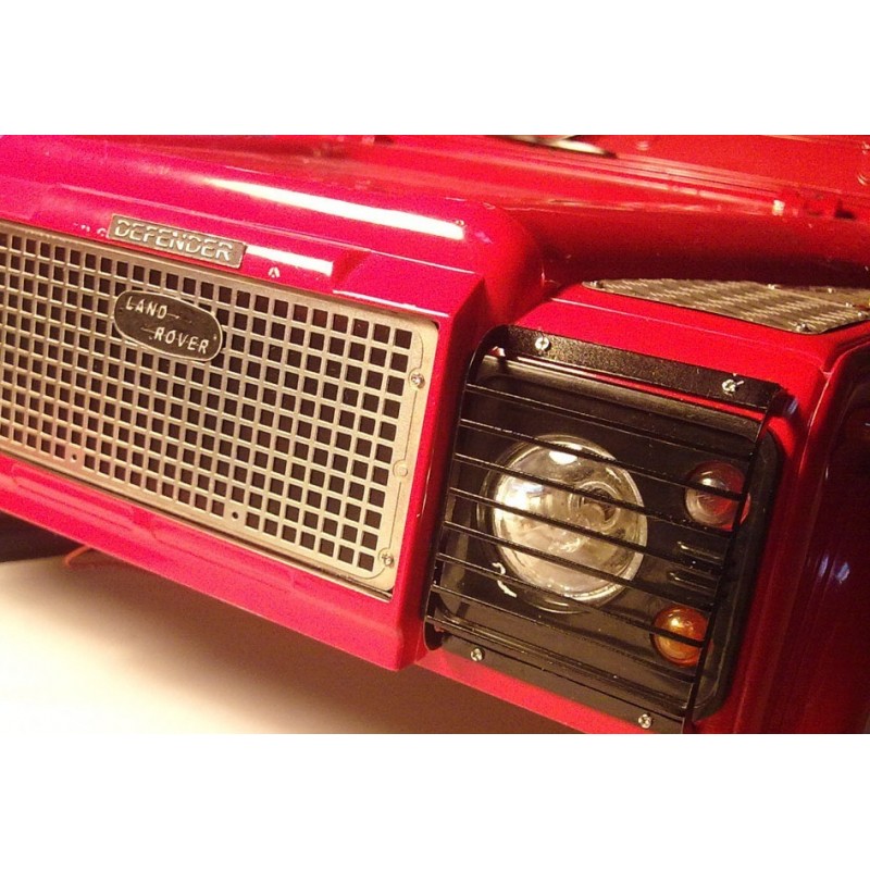 Detailed Metal Logo for Land Rover D90 - Rigidrc Shop