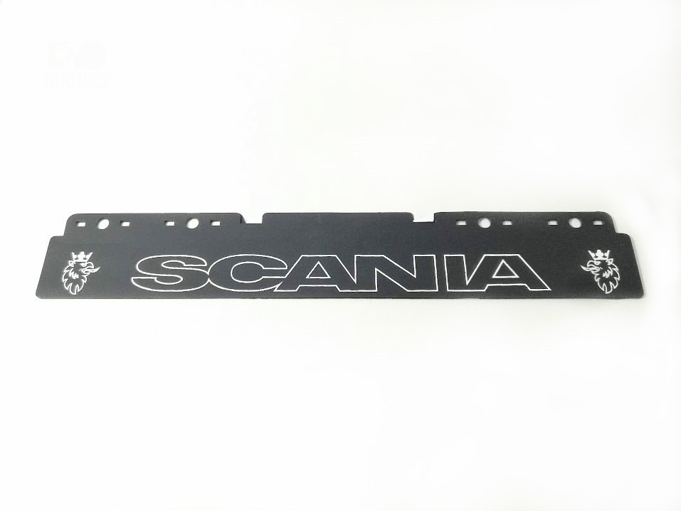 Spare SCANIA Mud Flap for Reality Alum. CNC Danish Bumper Light Set ...
