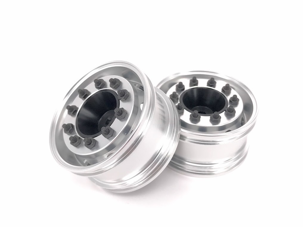 Semi Truck Alum. Wide Wheels Hex (pair) - Rigidrc Shop