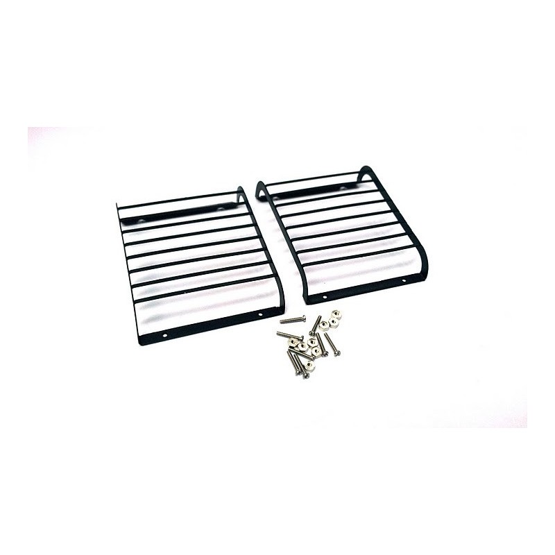 Metal Front Light Guard for Land Rover D90 - Rigidrc Shop