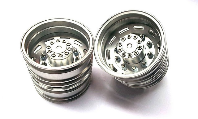 LE Truck Alum. Rear Wheels (pair) - Rigidrc Shop
