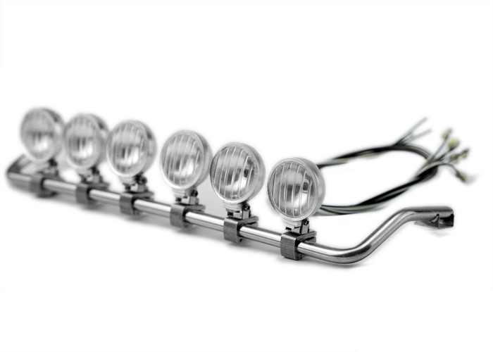 Stainless Steel Light Bar Set for Tamiya 1/14 Scania Topline - Rigidrc Shop