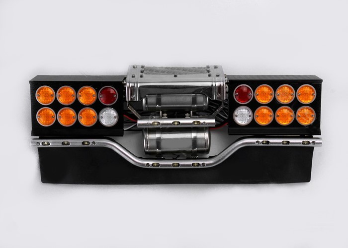 Reality Metal Scania Bumper Light Set for Tamiya 1/14 Scania R620 ...