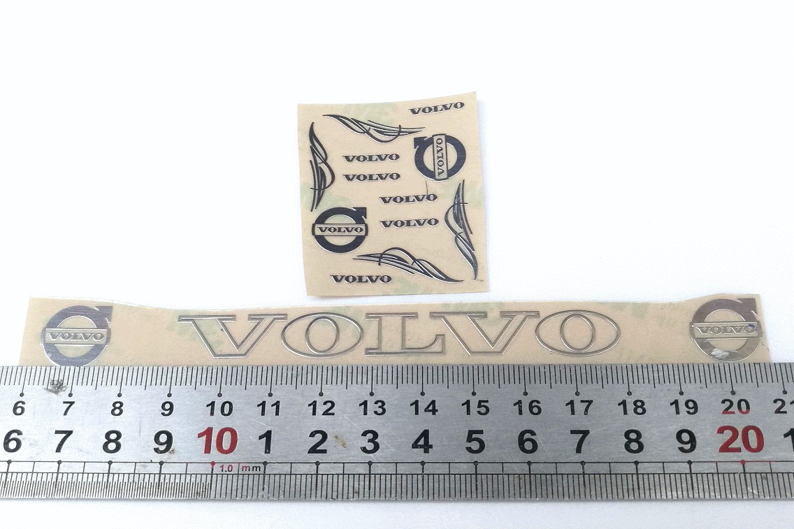 Chrome Window Decal for Tamiya 1/14 Volvo FH16 Globetrotter 750 ...