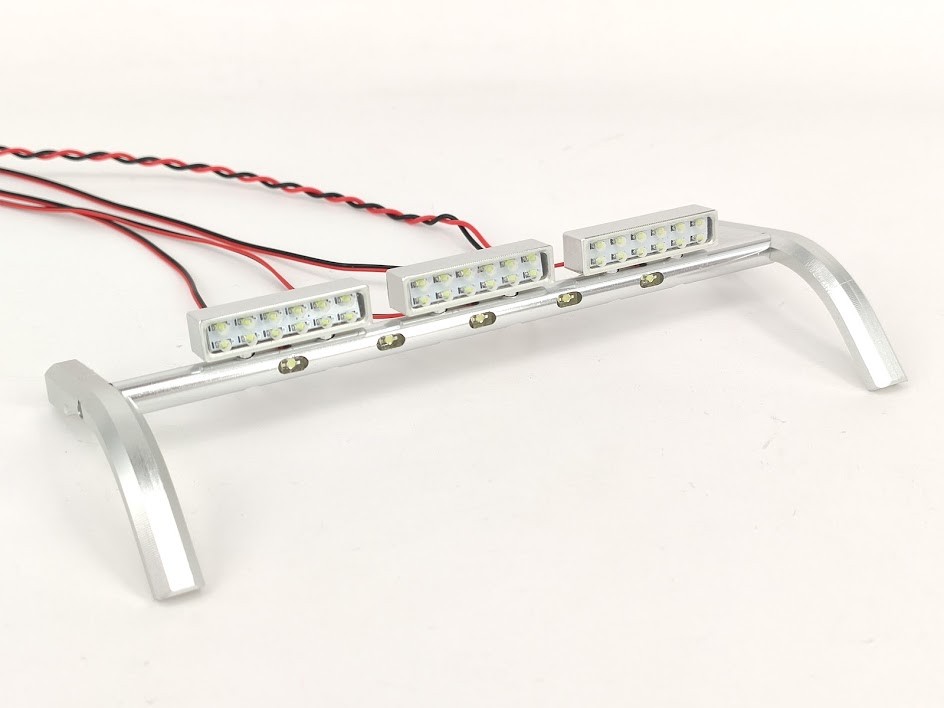 Metal Roof Light Bar Set Ver.2 for Tamiya 1/14 Volvo FH16 Globetrotter ...