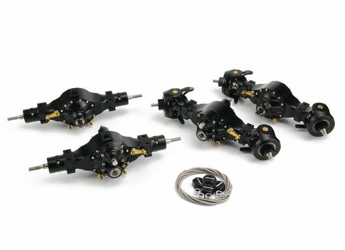 Ultimate V2 8x8 Axle w/ differential lock Set for Tamiya 1/14 Truck ...