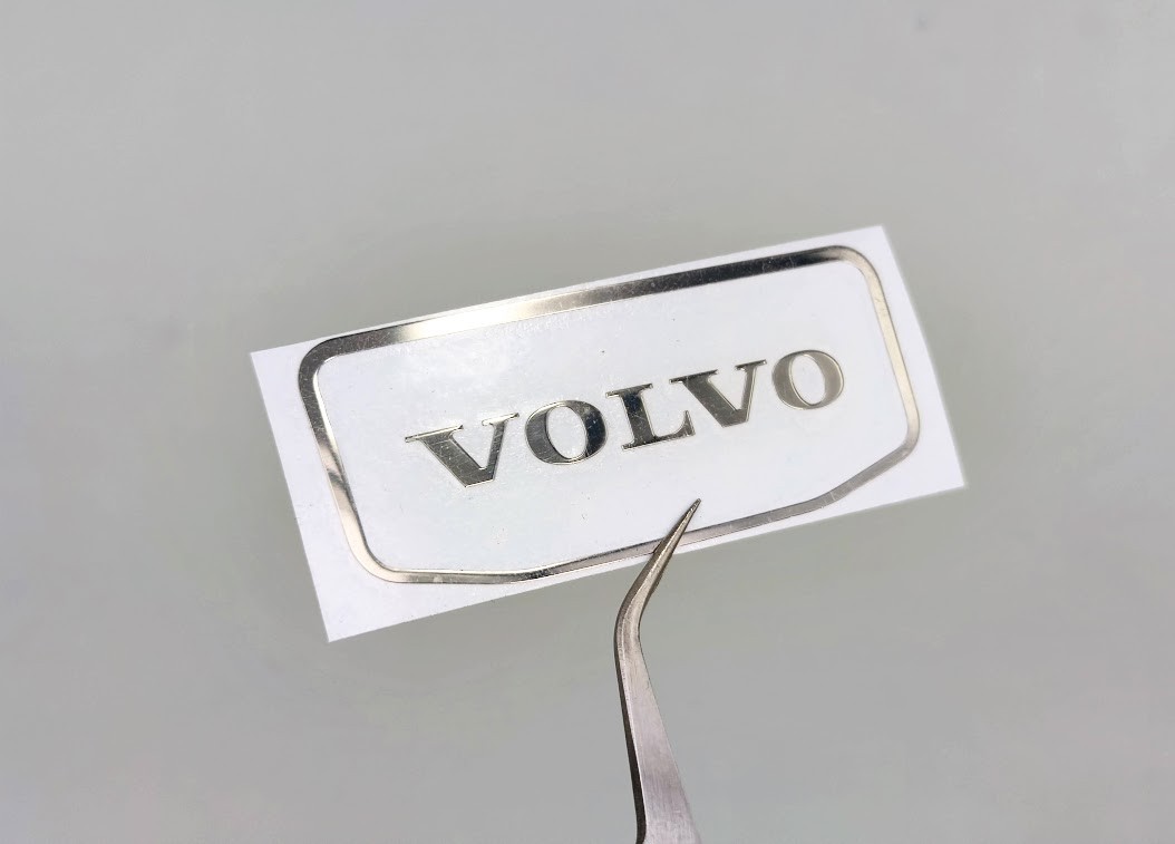 Chrome Back Window Decal for Tamiya 1/14 Volvo FH16 Globetrotter 750 ...