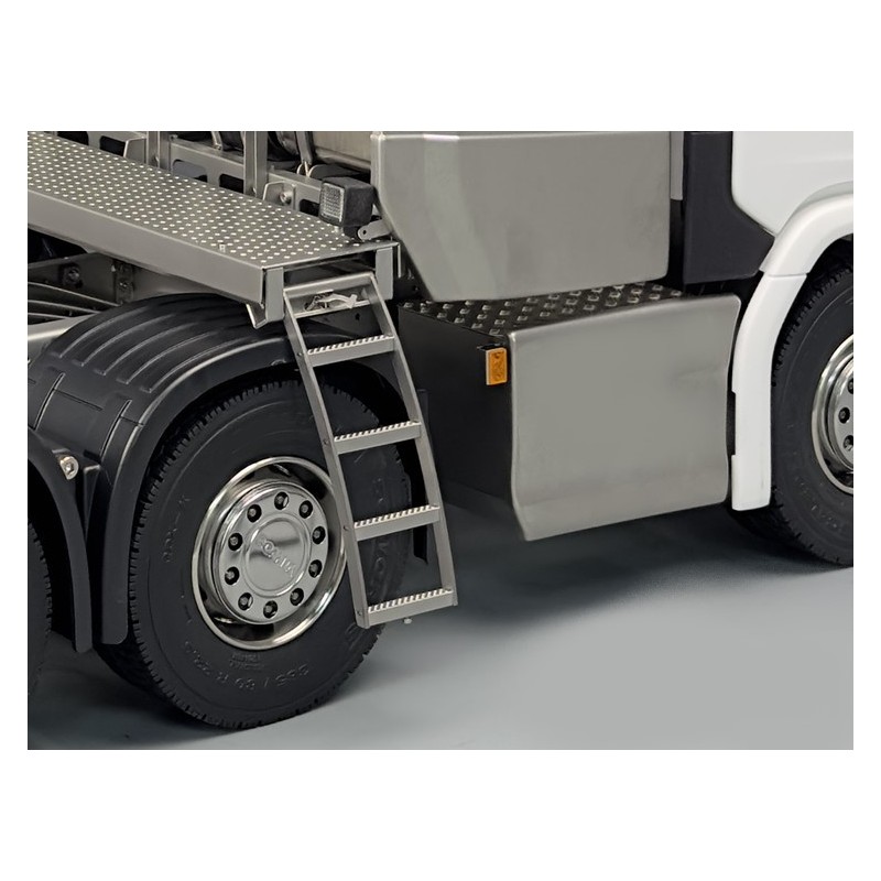 Stainless Steel Exhaust Box for Tamiya 1/14 Scania 770 S 8x4 Modifty ...