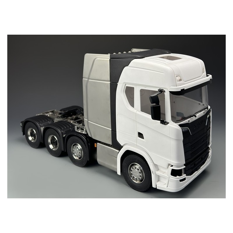 Stainless Steel Exhaust Box for Tamiya 1/14 Scania 770 S 8x4 Modifty - Rigidrc Shop