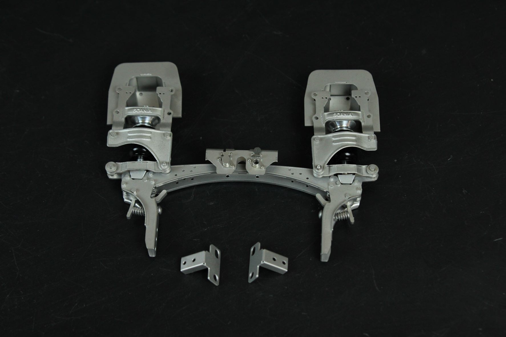 Stainless Steel Scania Cabin Hatch for Tamiya 1/14 Scania 770 S 6x4 ...