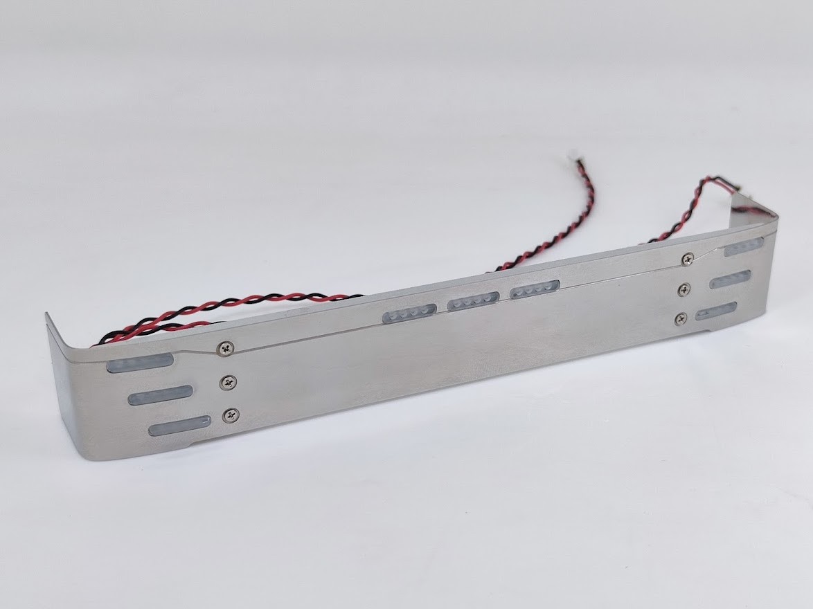 Metal Wide Sun Visor LED Set V2 for Tamiya 1/14 Scania 770 S 6x4 ...