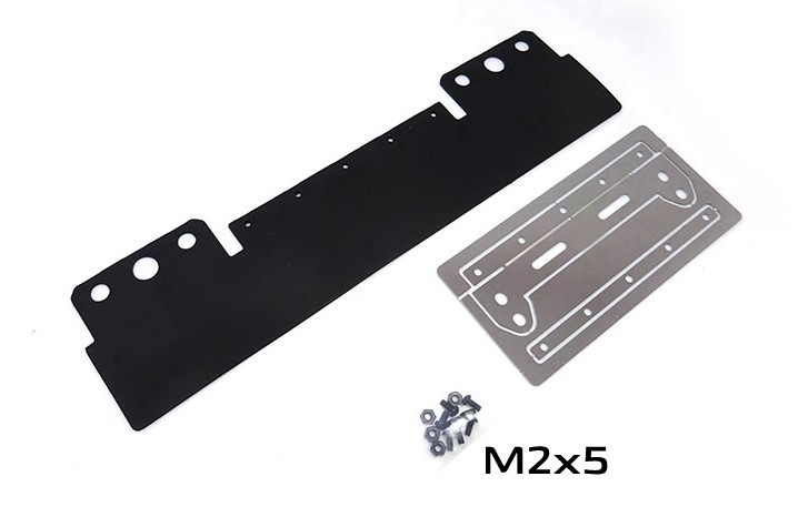 Rear Mud Flap Kit No Logo for Tamiya 1/14 Truck - Rigidrc Shop