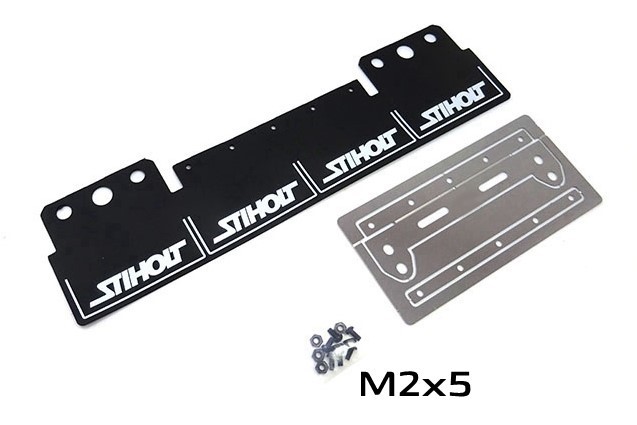 Rear Mud Flap Kit STIHOLT for Tamiya 1/14 Truck - Rigidrc Shop
