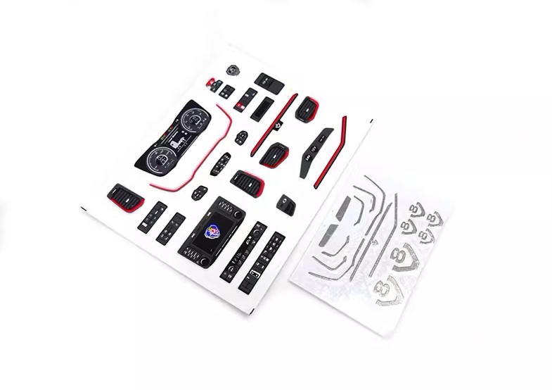 Deatailed Dashboard Decal Set for Tamiya 1/14 Scania 770 S 6x4 / 8x4/4 ...